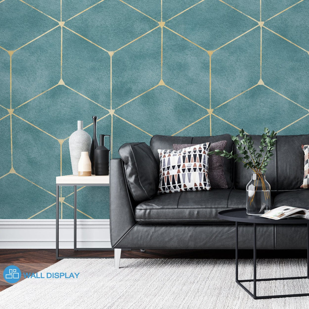 Geometric Harmony III - Pattern Wallpaper in dubai, Abu Dhabi
