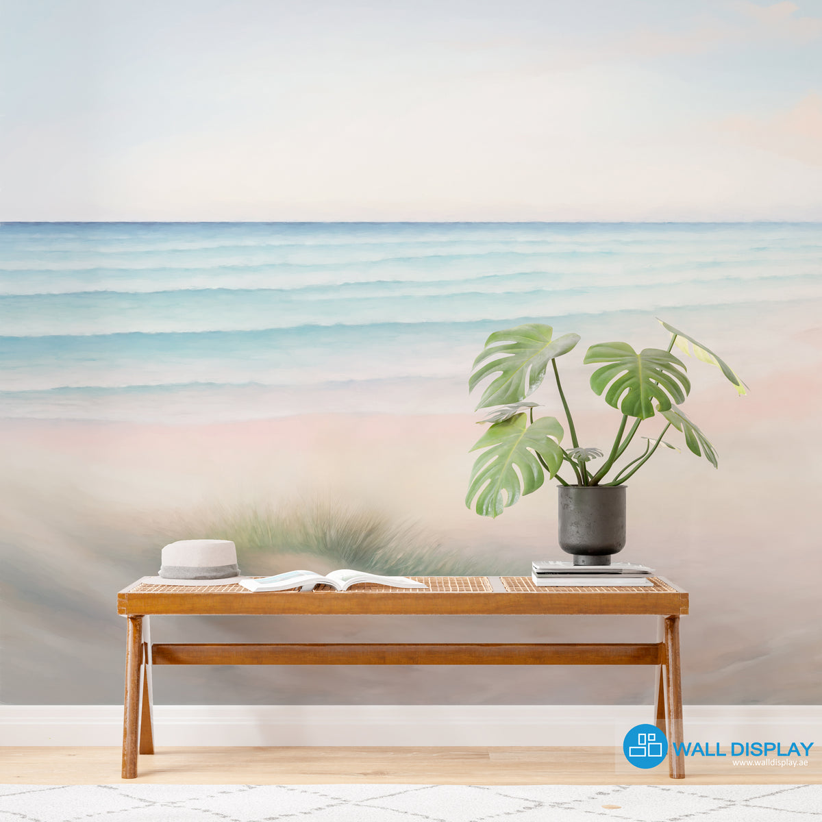 Pastel Waves wall mural in Dubai, Abu Dhabi and all UAE